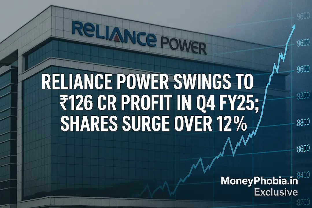 Reliance Power Swings to ₹126 Cr Profit in Q4 FY25; Shares Surge Over 12% - MoneyPhobia